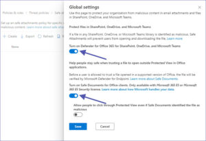 Microsoft Teams Security Configurations: MFA, DLP policies, etc.